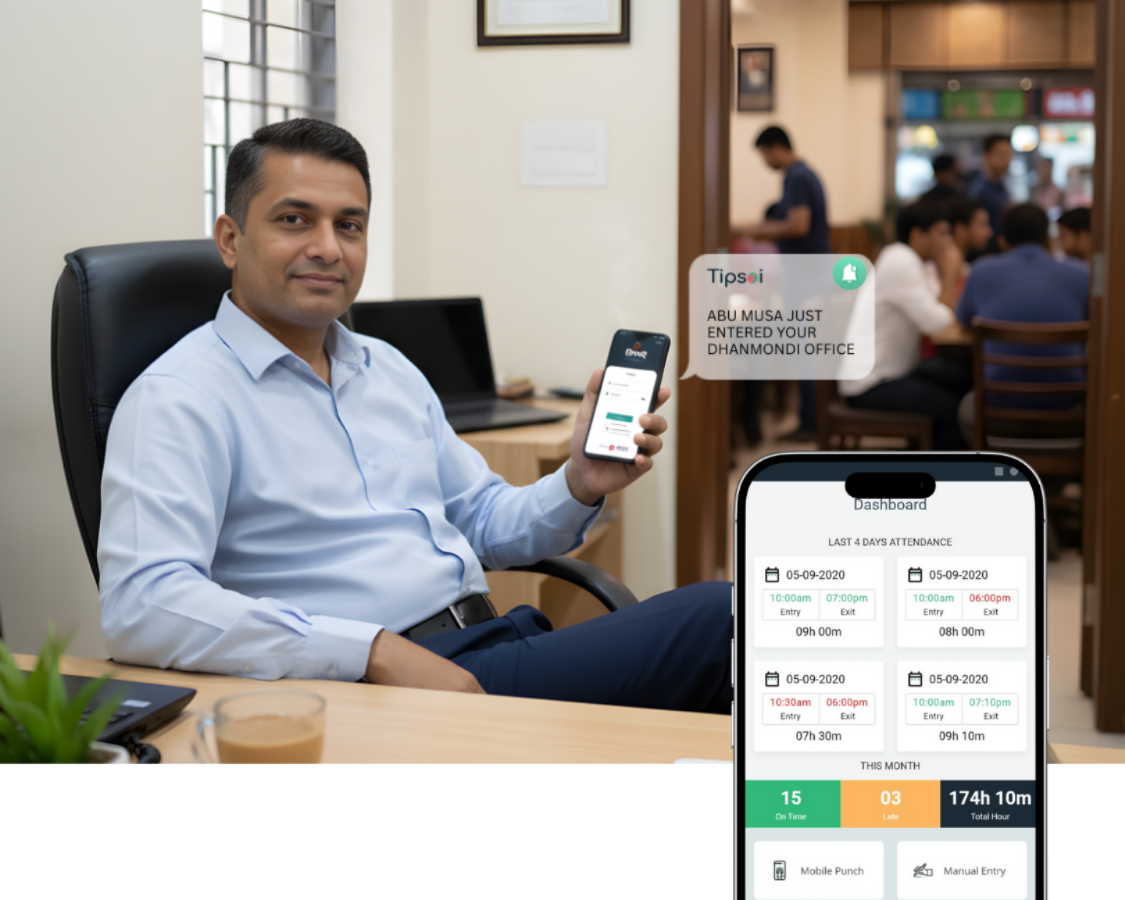 #1 Fingerprint Biometric Attendance In Bangladesh - Tipsoi